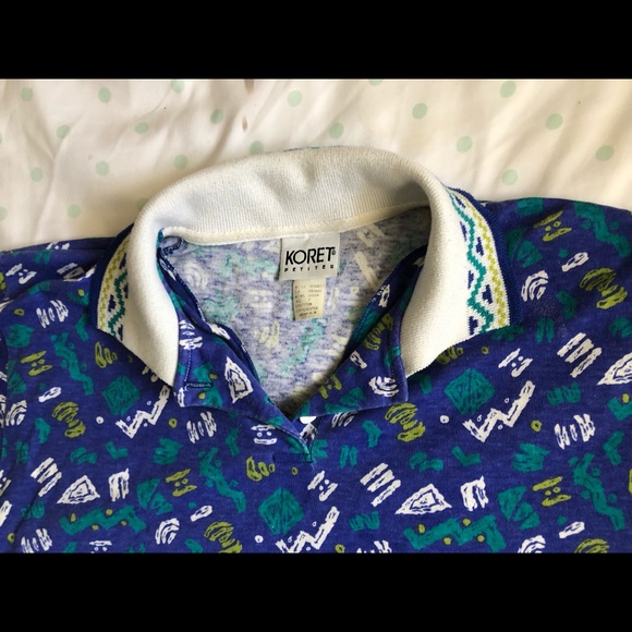 Koret | Tops | Vintage Collared Shirt 8s Style Koret | Poshmark